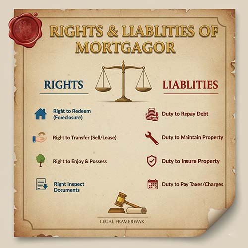 Rights and liabilities of mortgagor